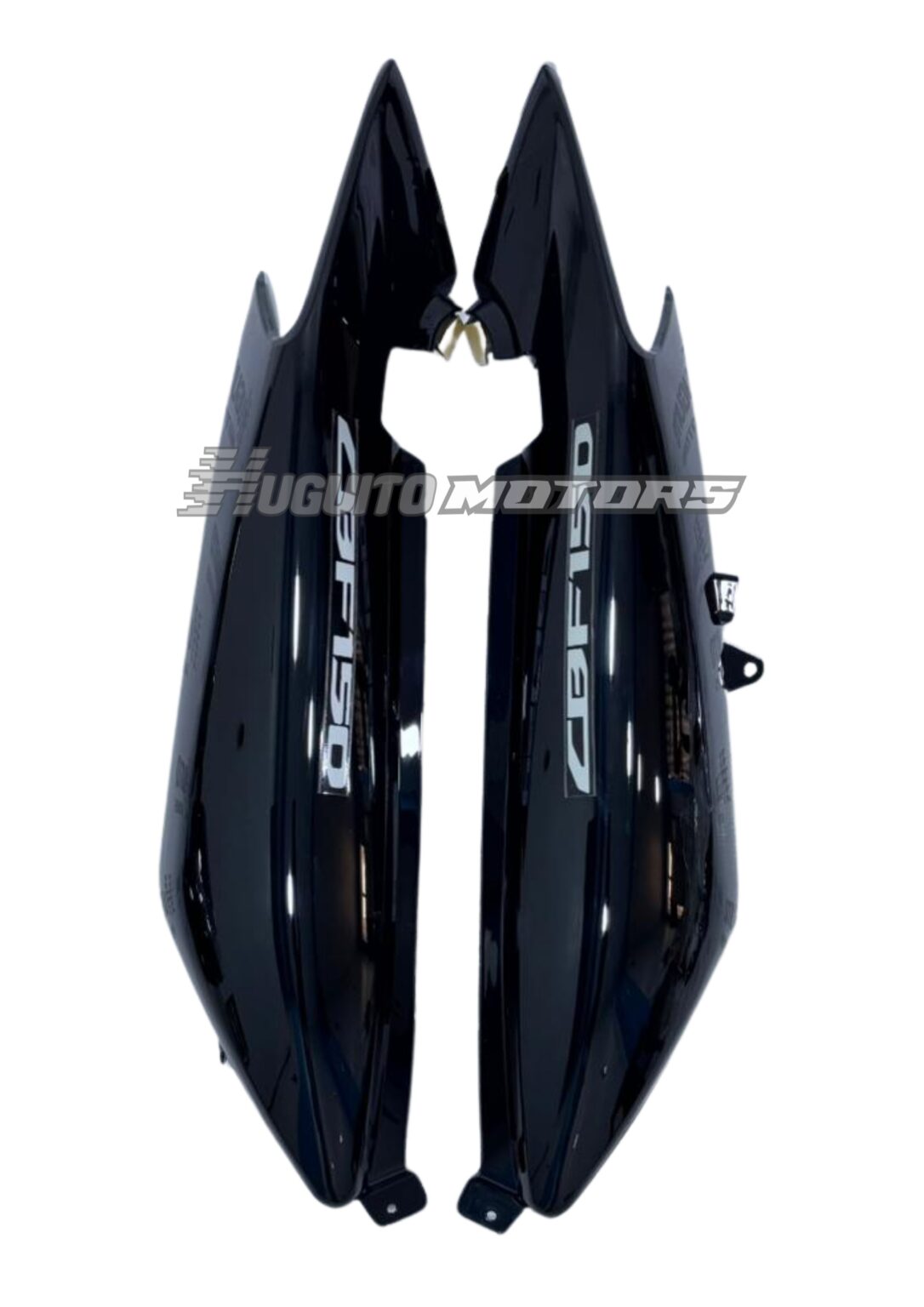 KIT DE PLÁSTICOS CBF UNICOR 150 NEGRO - Huguitomotors